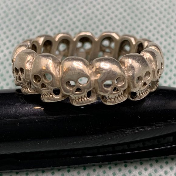 Accessories | Rare Club Ring Sterling 925 Size 13 Preowned 18 | Poshmark